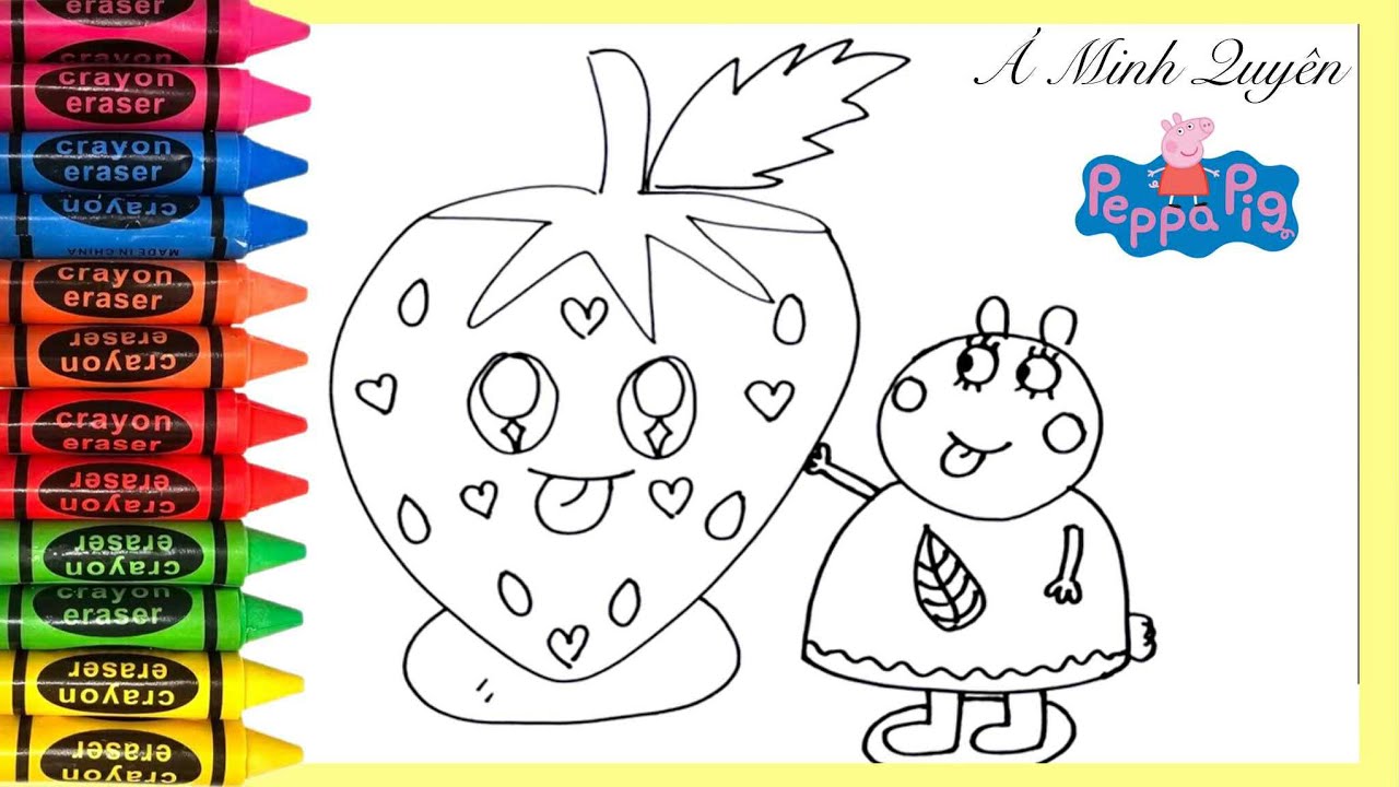How To Draw mummy sheep from peppa pig | Baby mummy sheep and the giant ...
