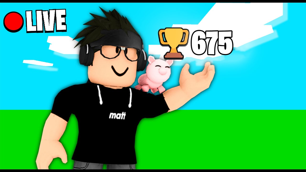 [🔴Live] Roblox Bedwars | Streaming until I hit 675 Wins! - YouTube
