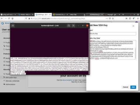 Az-400: How to Use SSH key authentication to Clone Azure Git Repos - Linux Mac or Windows set up ...