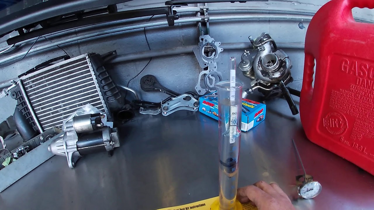 Fuel Contamination Test - YouTube