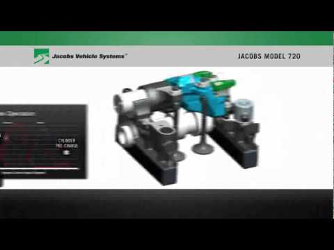 Jacobs Vehicle Systems Model 720 Engine Brake - YouTube