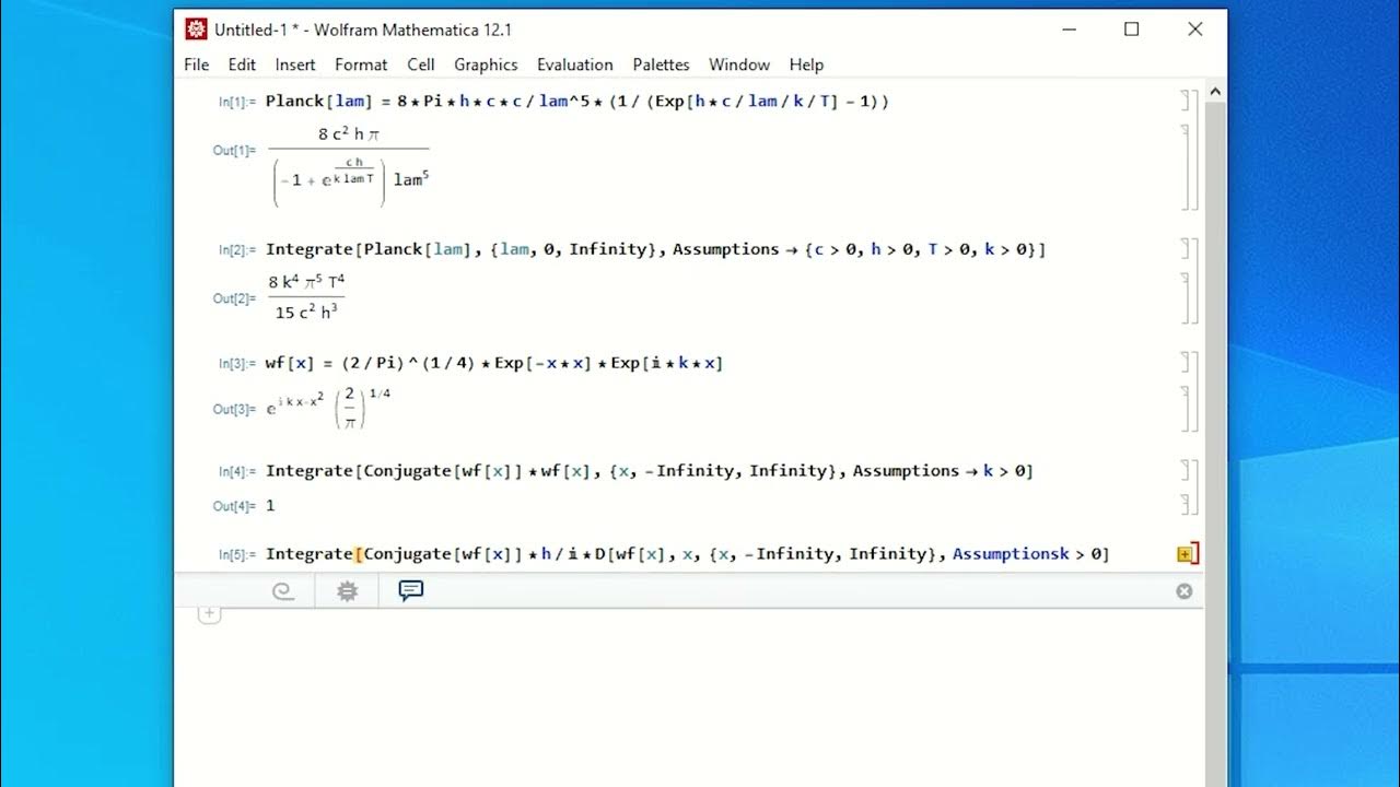 Intro to Mathematica - YouTube