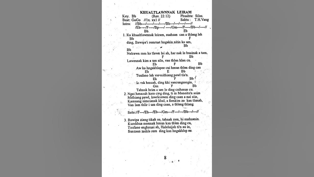 Khual Tlawn Nak Lei Ram//Mai Tha Hlei Vang. - YouTube