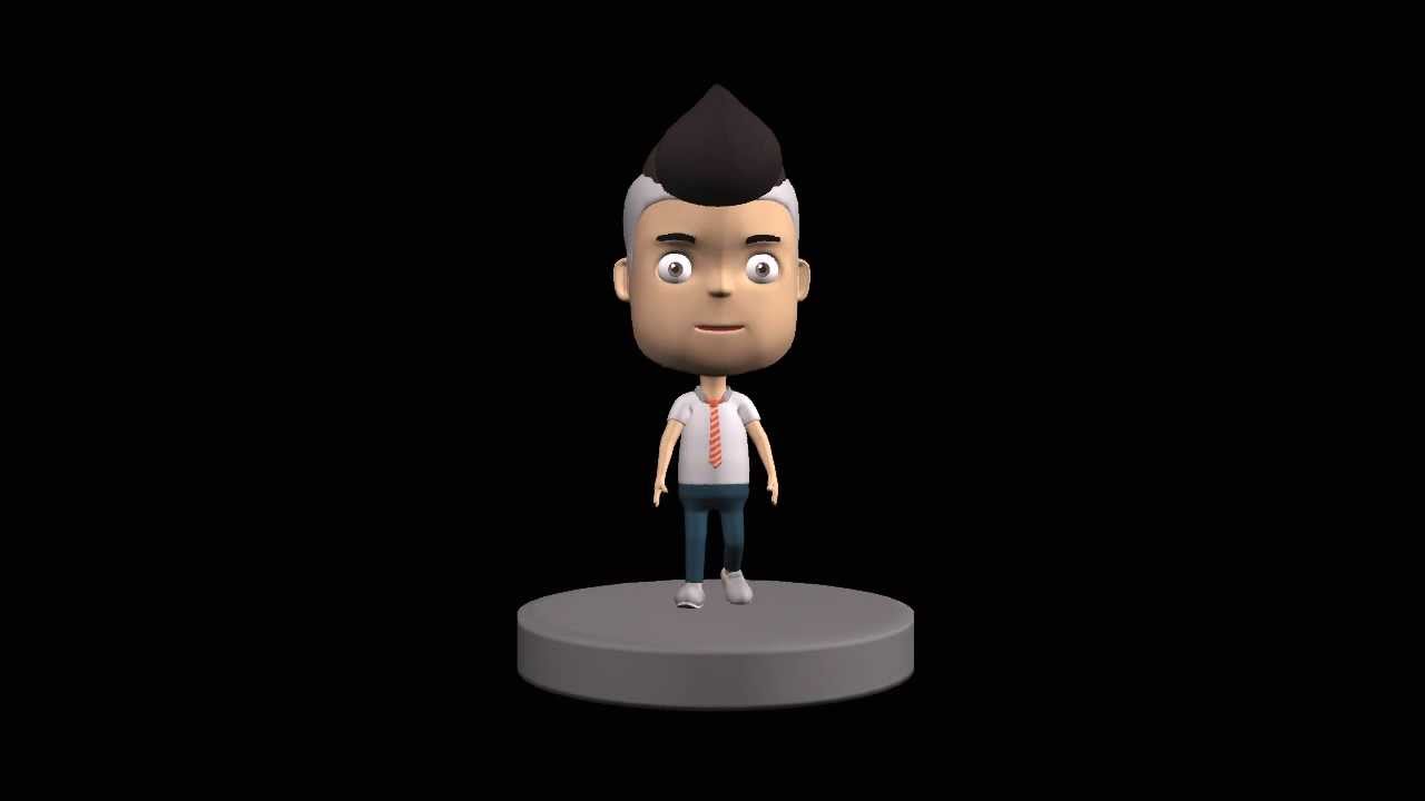 Jack Walk Cycle - YouTube
