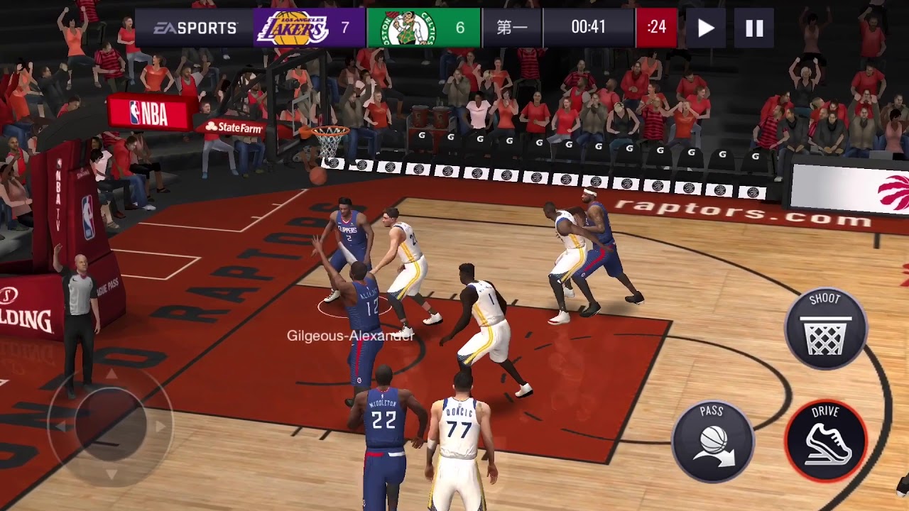 Nba live 第六集：93總評vs93總評 - YouTube