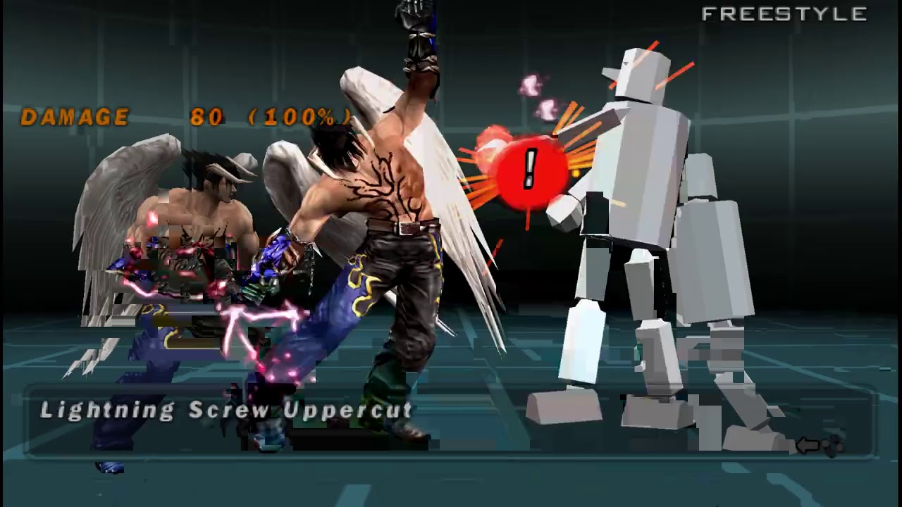 Tekken 5 Dark Resurrection Devil Jin Command List - YouTube