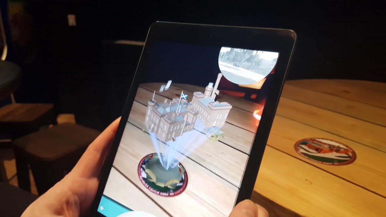 Augmented Reality Tour Guide - Inverness Castle in Scotland - YouTube