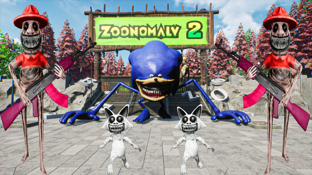 Zoonomaly 2 Official Teaser Full Game Play - Scary Monster Sonic Tapes ...