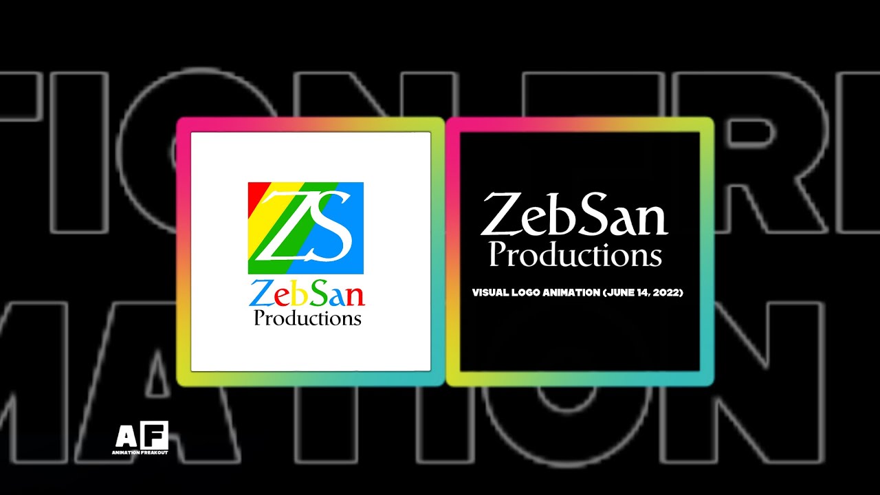 ZebSan Productions Visual Logo Animation (June 14, 2022) - YouTube
