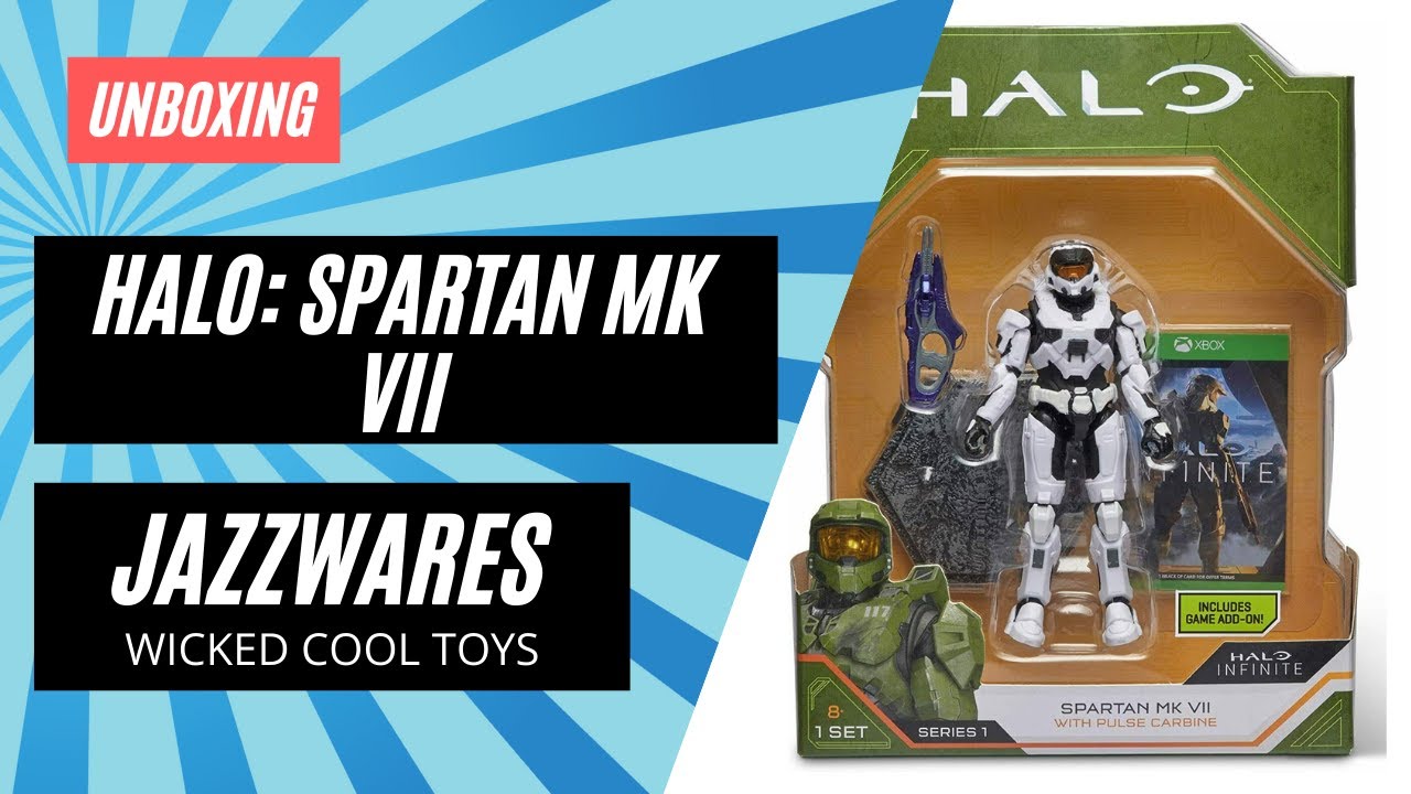 UNBOXING HALO SPARTAN MK VII JAZWARES - YouTube