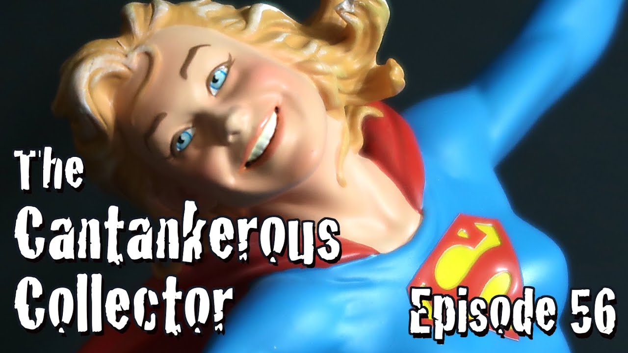 Episode 56 Supergirl Pinup Girl Figure Statue From 2010 Video Action Superman Superhero Dc