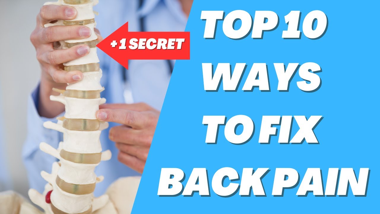 11 ways to STOP back pain FOREVER - YouTube