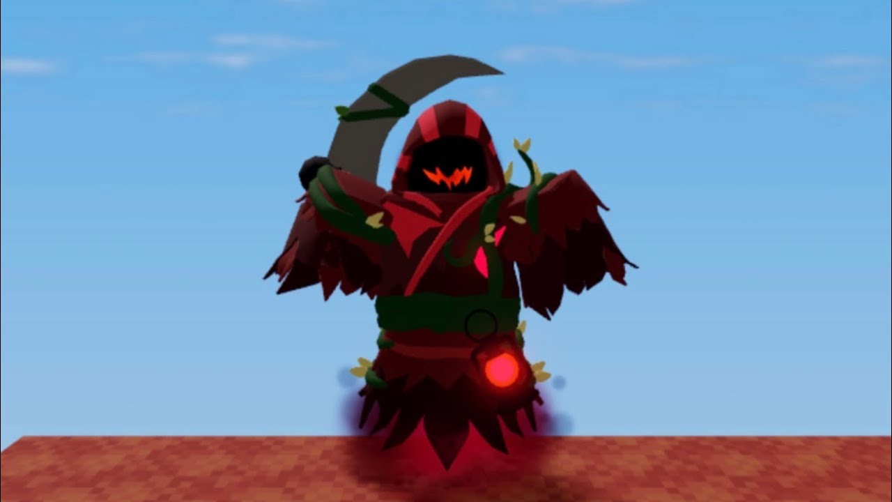 Using Grim Reaper Kit Skin! (Roblox BedWars) - YouTube