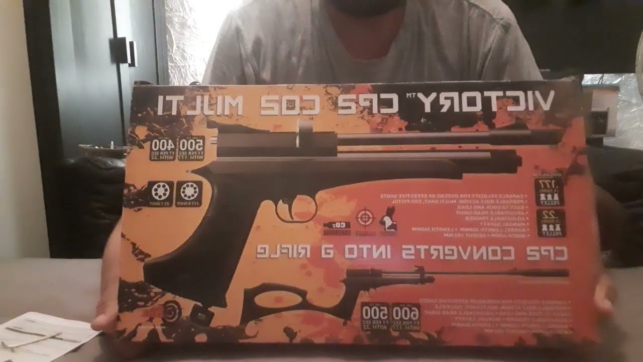 smk victory cp2 co2 .177 airgun/pistol my tactical build - YouTube