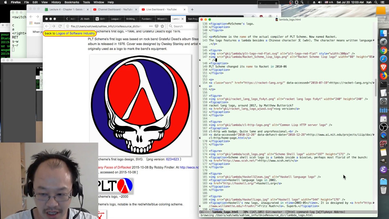 Xah Talk 2019-07-19 lisp syntax, s-exp, meta-expression, Mathematica, meaning of sugar syntax ...