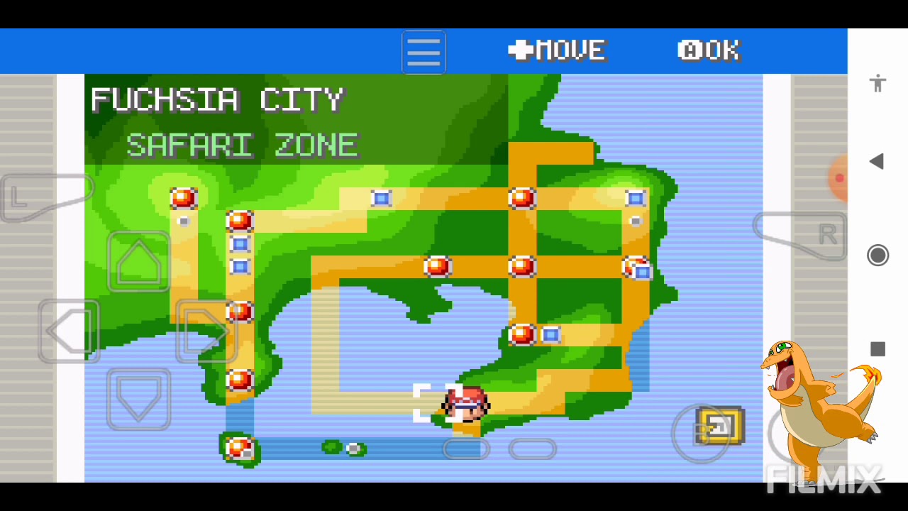 Pokémon fire red(zona safari,fósseis)ep20 - YouTube