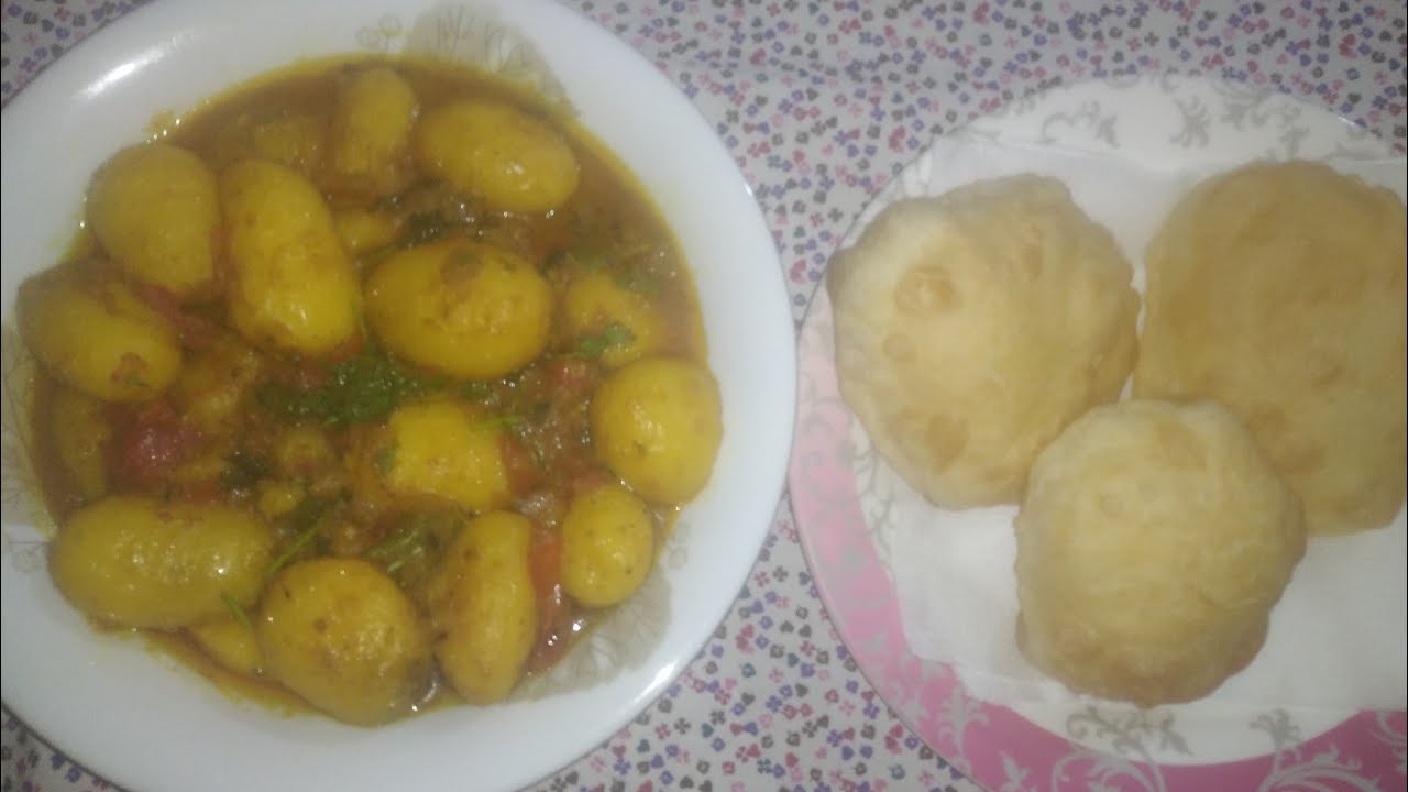 লুচি আলুর দম রেসিপি || Luchi alurdom recipe || How to make perfact ...