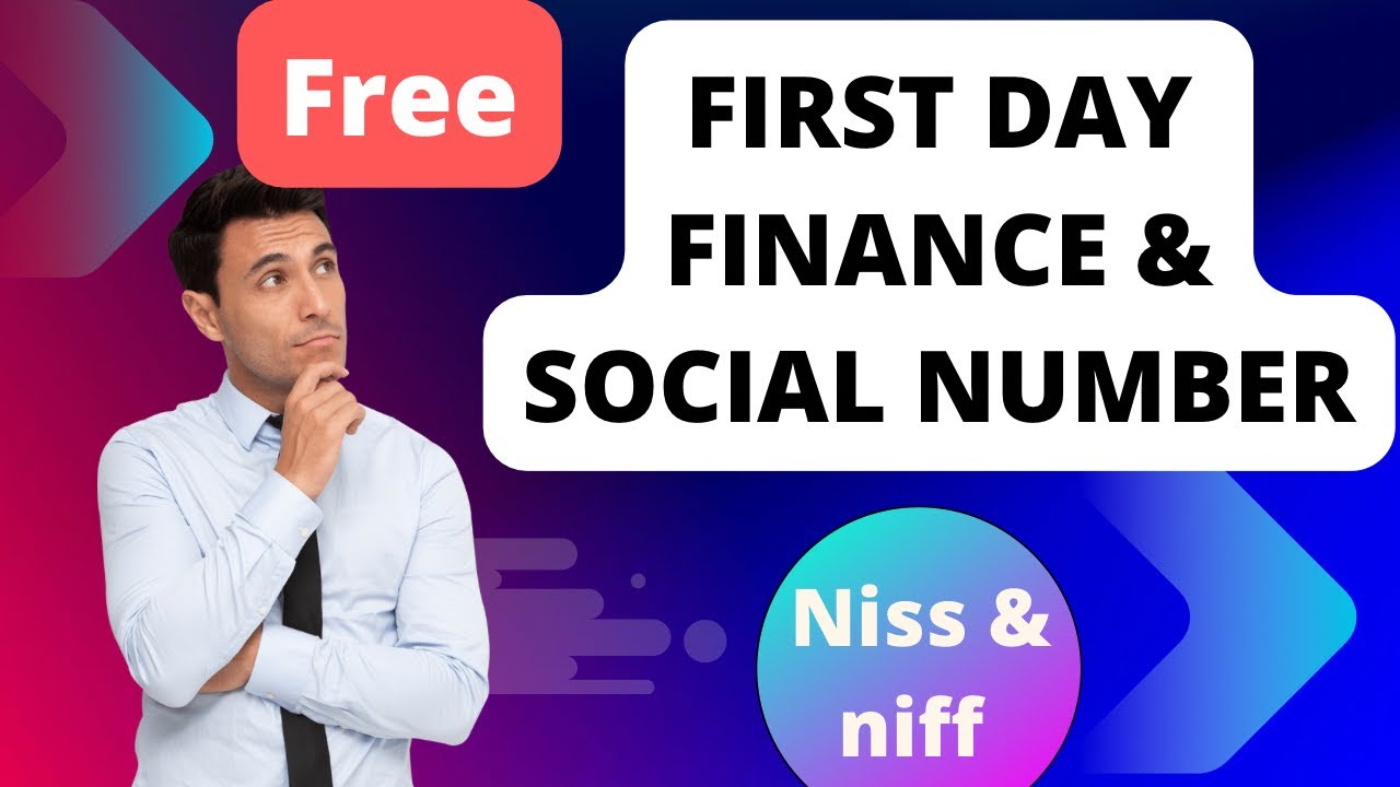 How to make finance and social number in Portugal | Niff or niss number ...