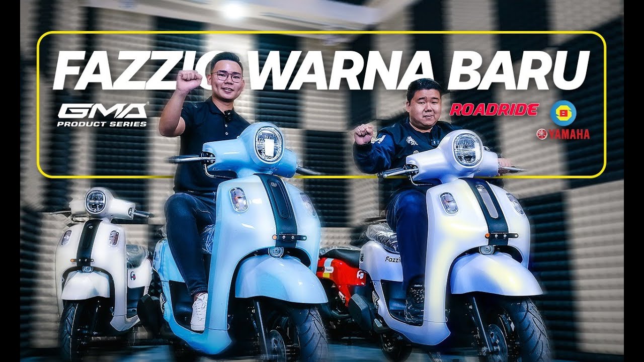 VARIAN WARNA BARU FAZZIO 2023! Di Lengkapi Saran Aksesoris Fazzio ...