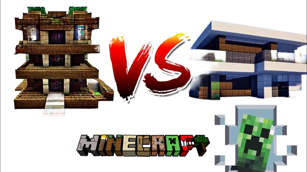 minecraft sfida di case!!! Minecraft #1 - YouTube