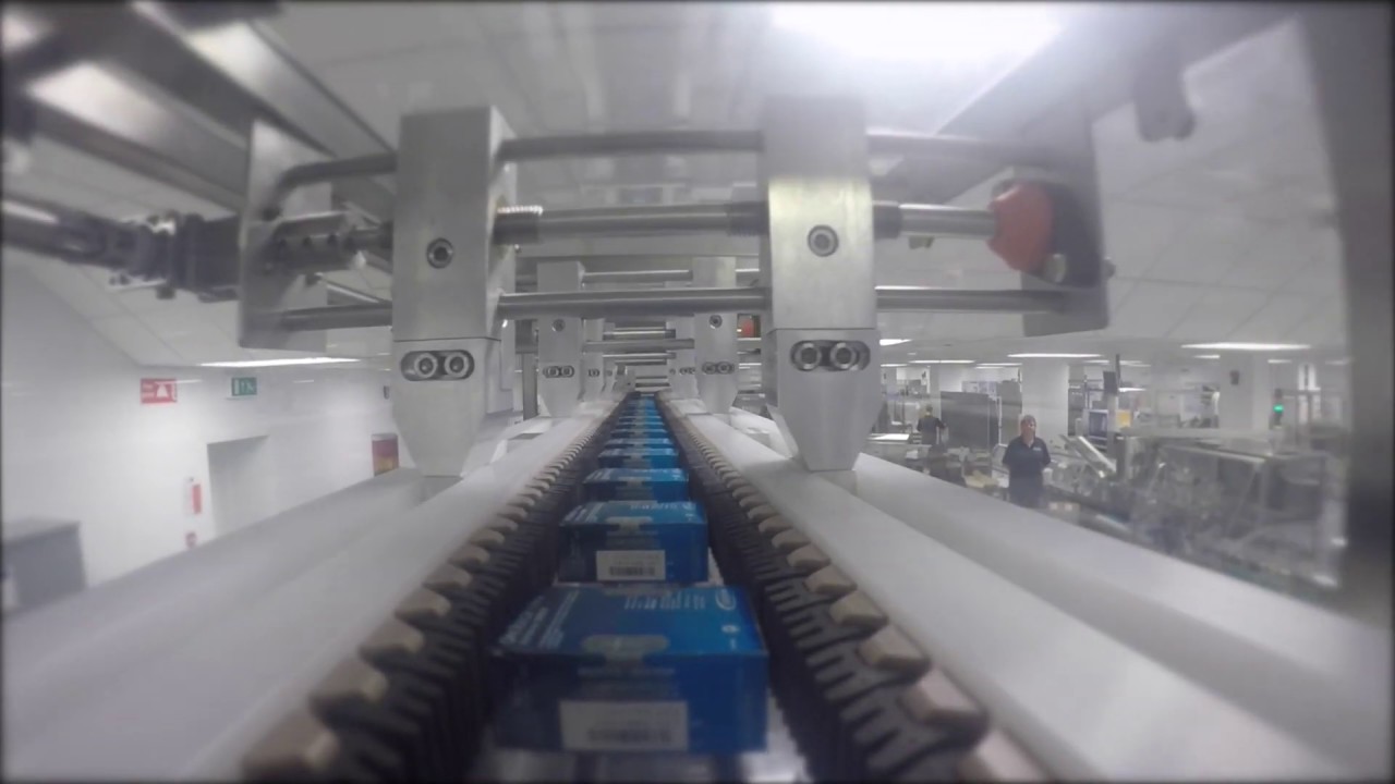 Fully Automatic Carton Bypass Conveyor - YouTube