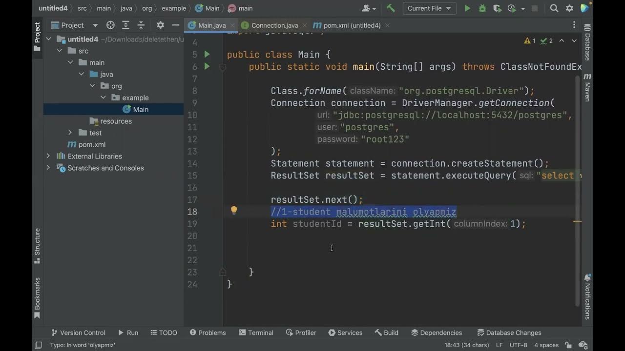 Lesson6 JDBC ResultSet - YouTube