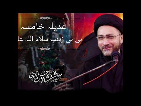 FAZAIL BIBI ZAINAB S.A|Allama Shehenshah Hussain Naqvi - YouTube