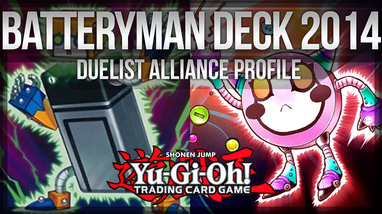 Batteryman Deck - Duelist Alliance Regional - Deck Profile - YouTube