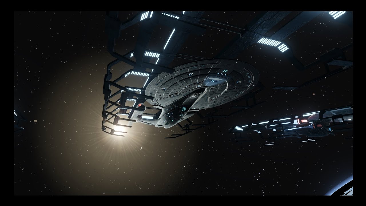 USS Legacy Departs Drydock Remake || Star Trek Online || [01] - YouTube