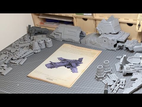 Building a Thunderhawk Gunship - pt.2 - YouTube