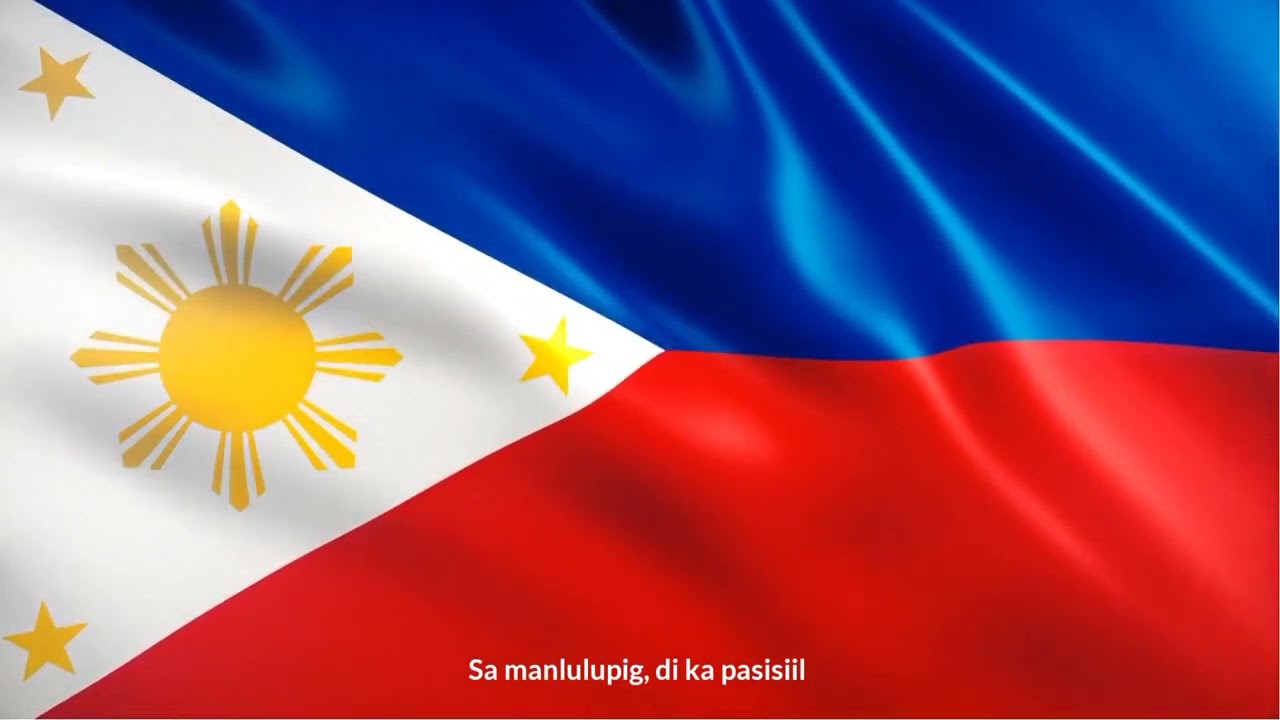 Lupang Hinirang - The Philippine National Anthem (with lyrics) - YouTube