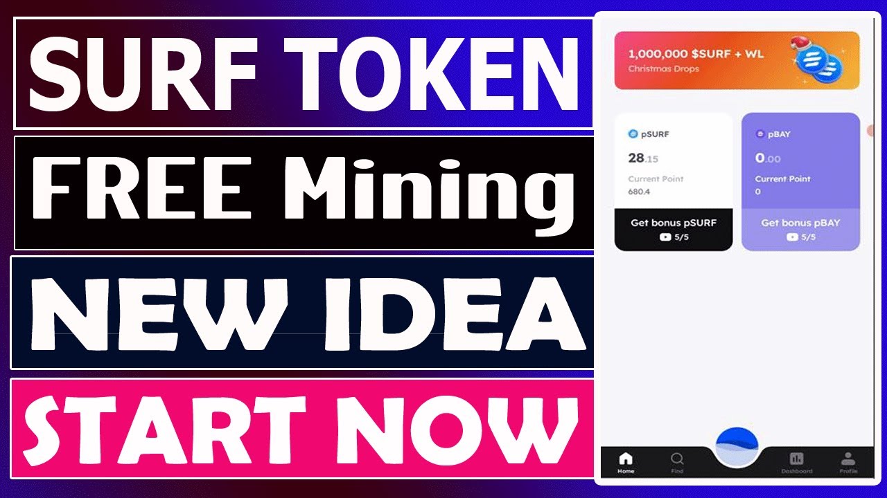 SURF TOKEN Mining App 2024 | Free Income - Free Airdrop | MUST JOIN ...