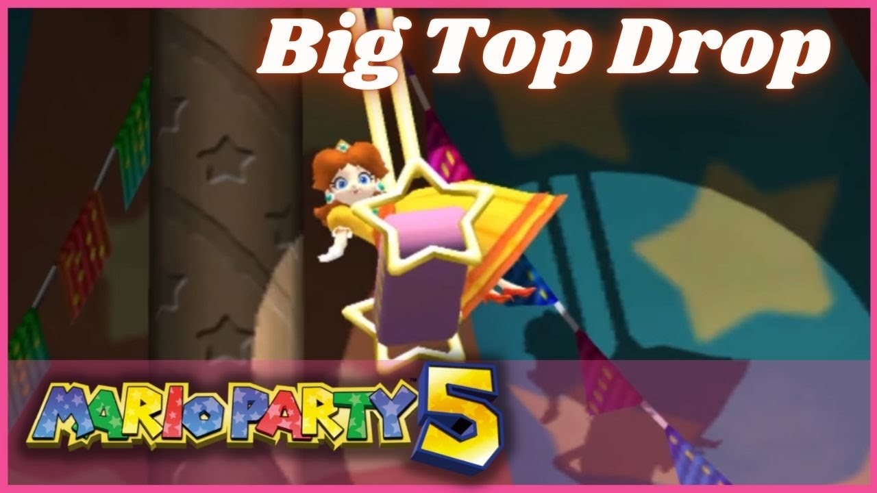 Mario Party 5 - Big Top Drop | Daisy Gameplay - YouTube