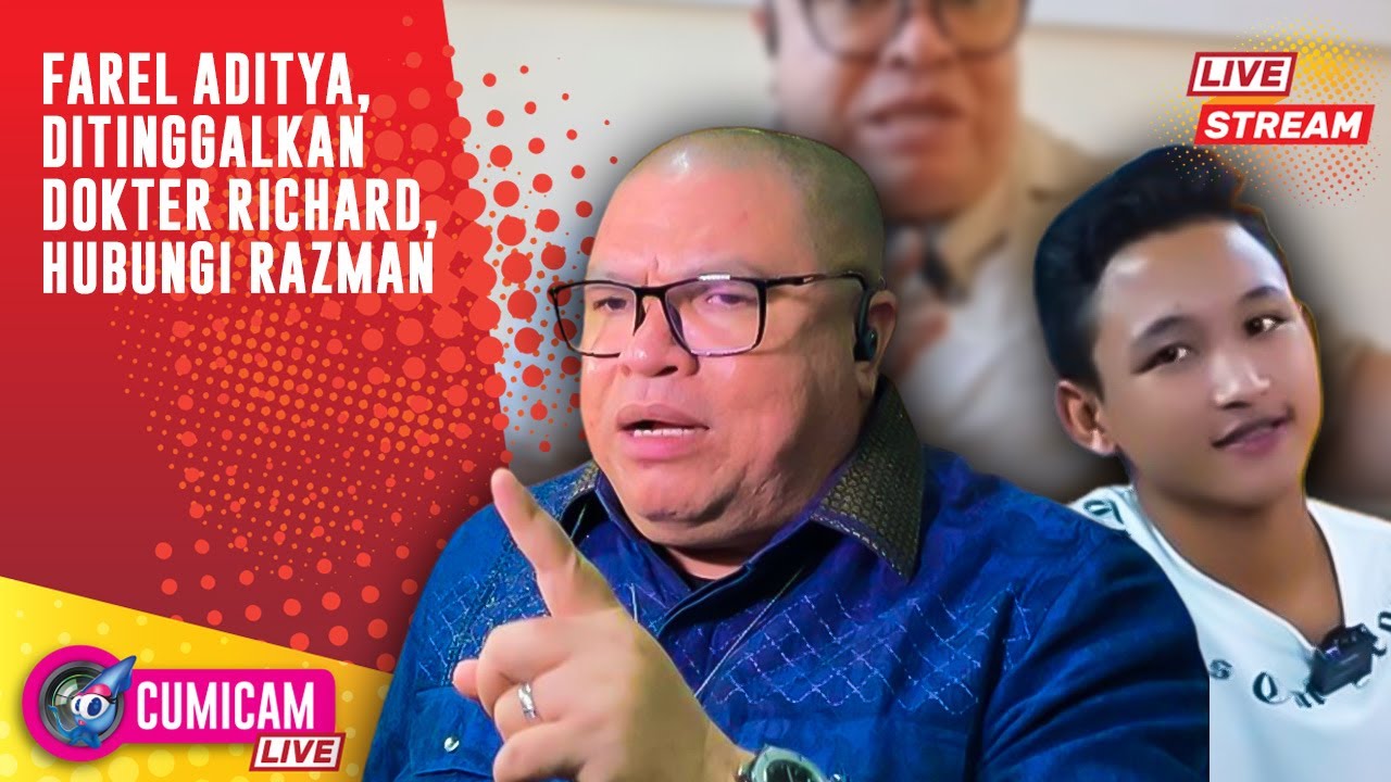 LIVE! Mantan Adik Richard Lee, Farel Aditya Ketakutan Hingga Hubungi ...