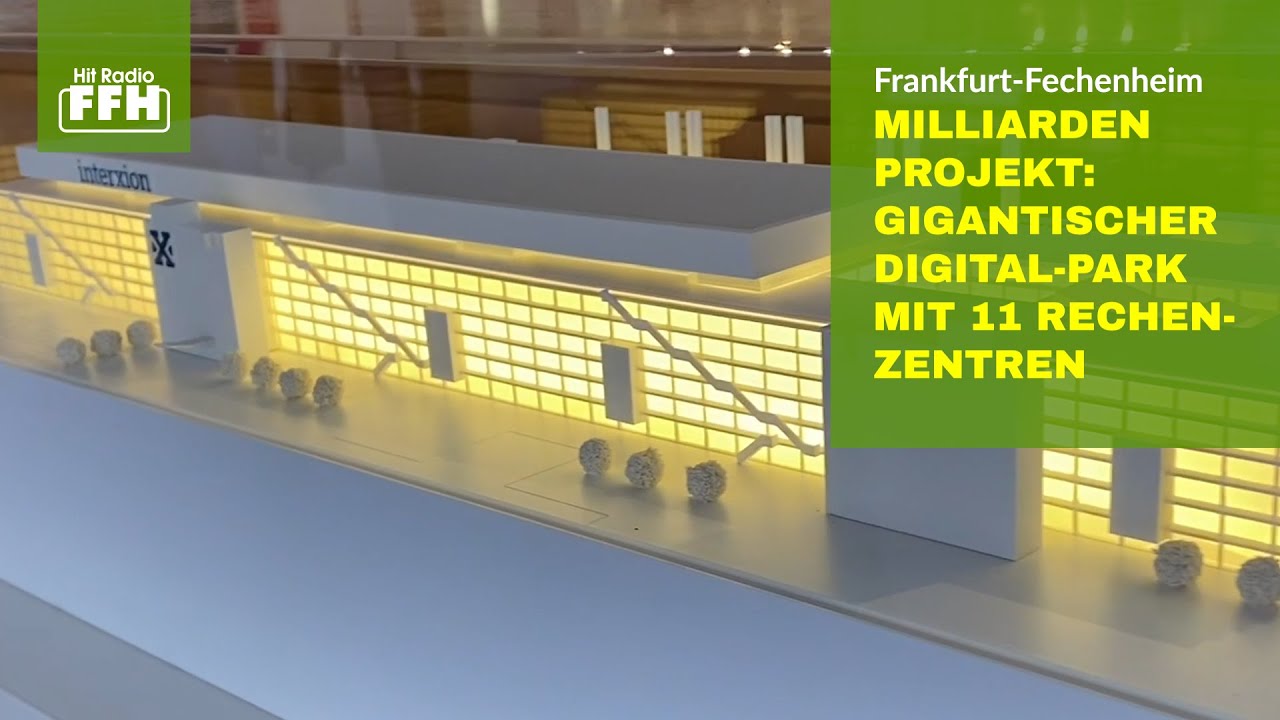 Gigantischer Rechenzentren-Park in Frankfurt-Fechenheim - YouTube