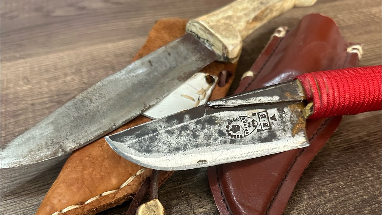 Let’s show off our Homemade Knives - YouTube