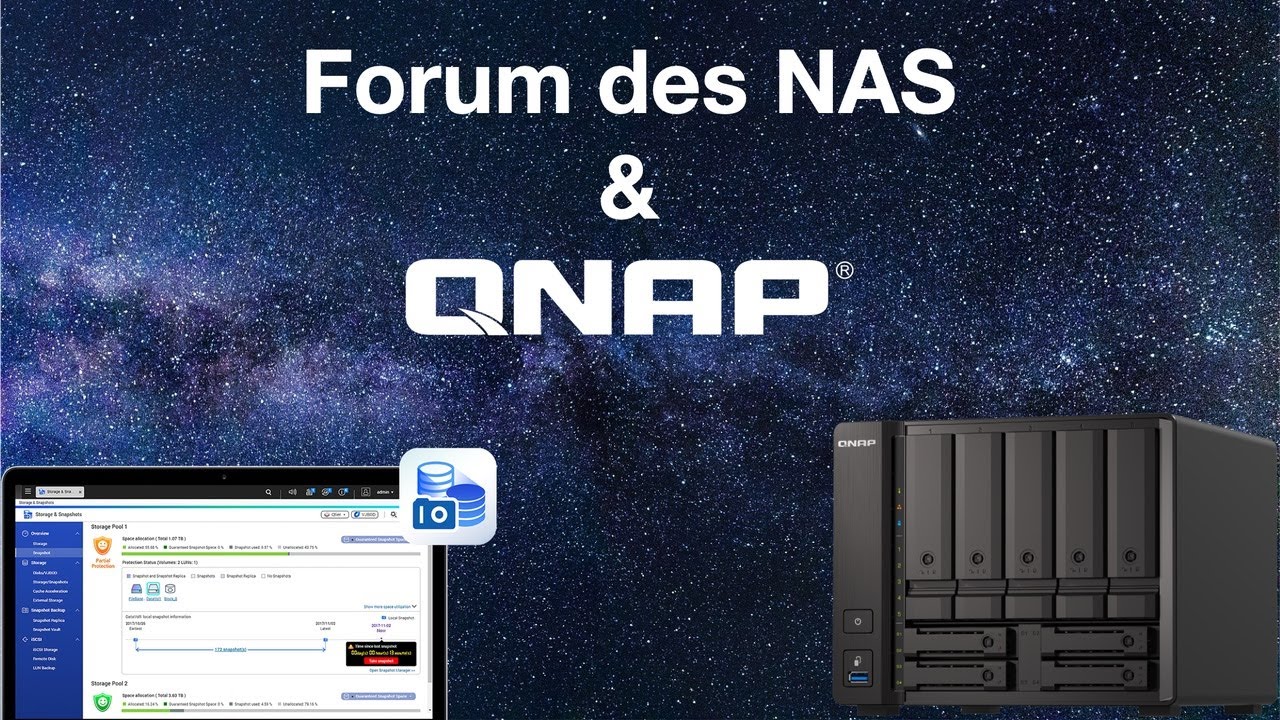 QNAP - Webinaire instantanés / snapshots sur NAS - YouTube