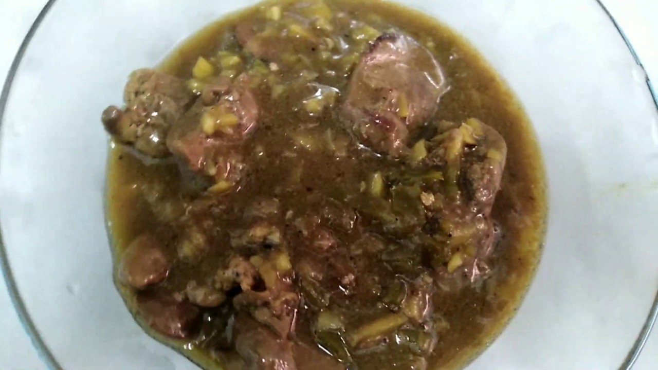 HOT AND SPICY ADOBONG ATAY RECIPE - YouTube