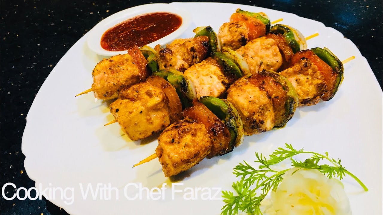 Chicken Shashlik Skewers | Yummy Food | Cooking With Chef Faraz ...