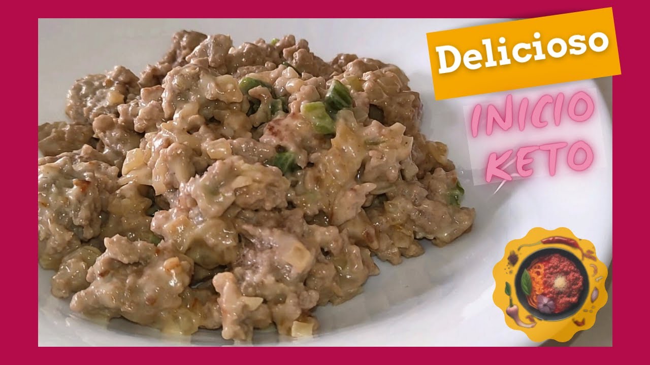 Receta Keto de Carne Molida 🍛// Bajo Índice de Carbohidratos - YouTube