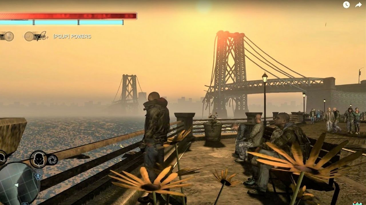HOW BIG IS THE MAP in Prototype 2? (Map 2/3) Rush Across the Map - YouTube