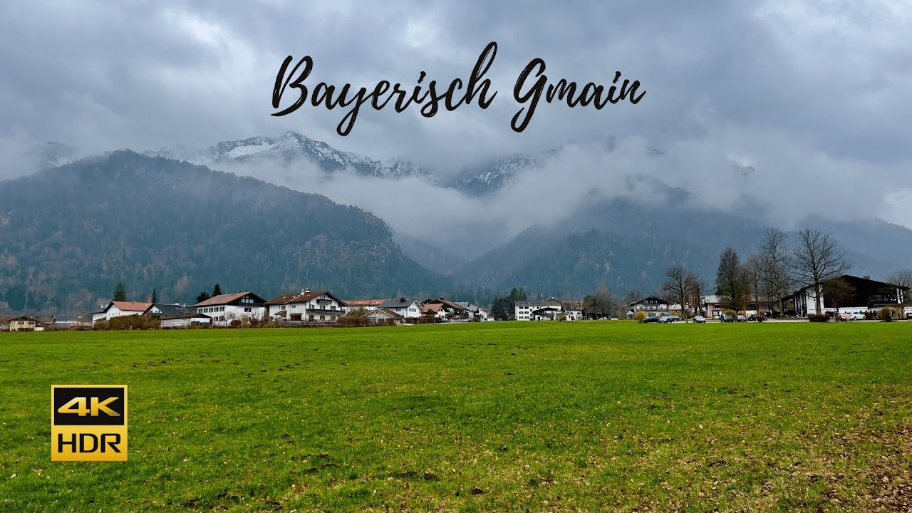 Bayerisch Gmain, Germany - A Relaxing Walk above the Reichenhall valley ...