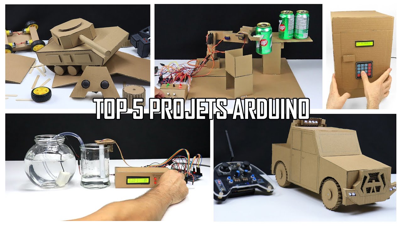 Top 10 Des Meilleurs Projets Arduino 2018 Youtube