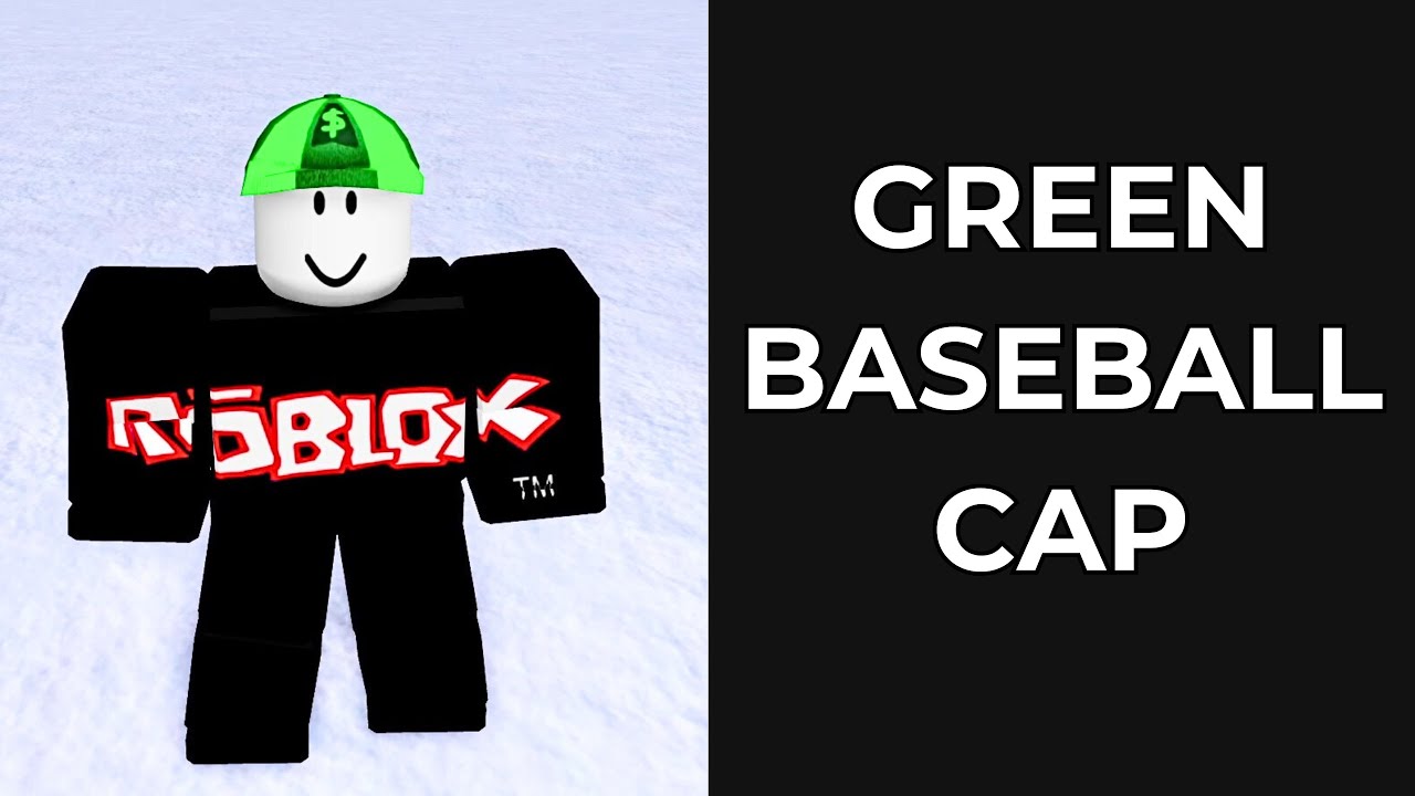 Roblox - Green Baseball Cap - Hat Showcase - YouTube
