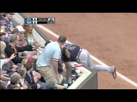 2010/06/13 Cabrera's underhanded catch - YouTube