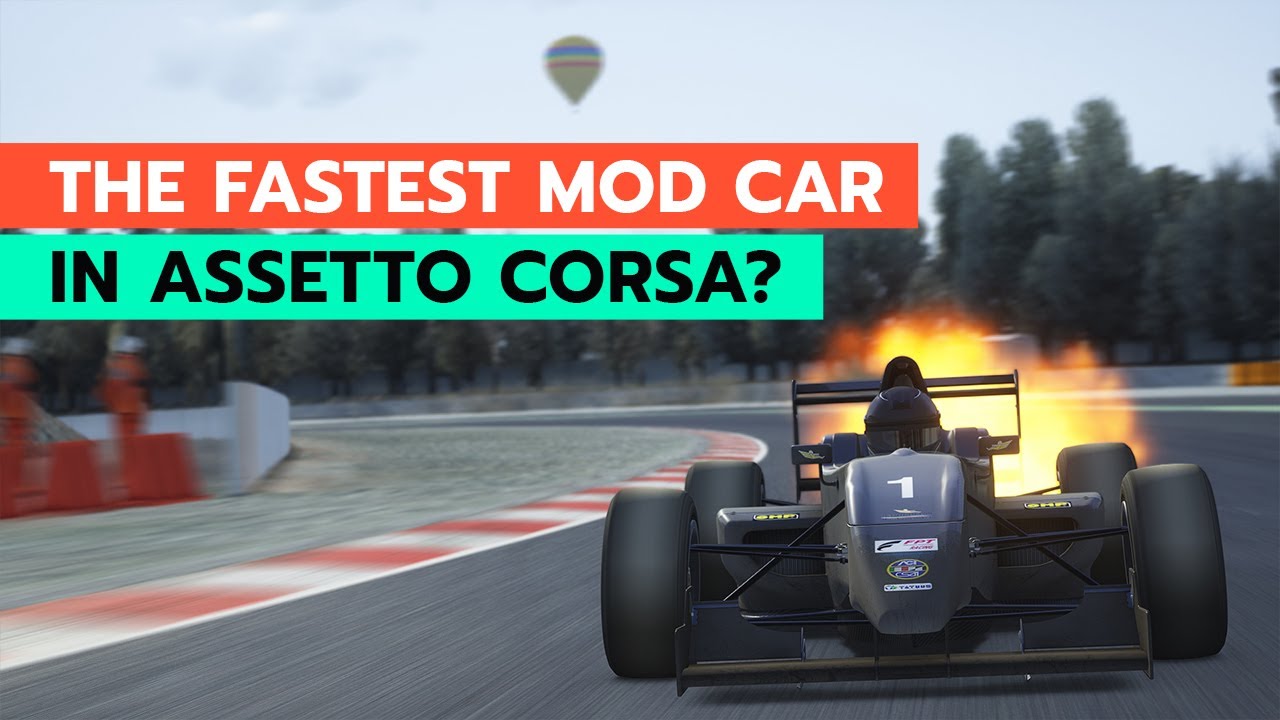 What is the Fastest Mod Car in AC? | Assetto Corsa experiment - YouTube