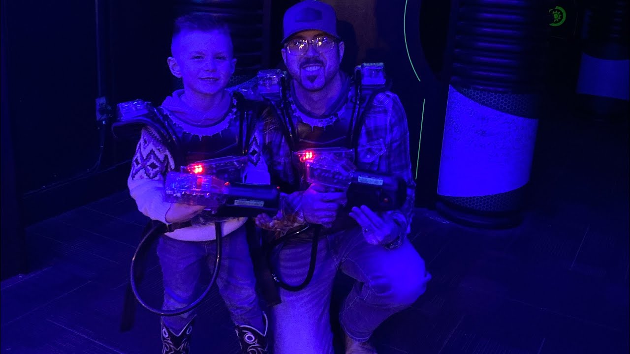 Laser Tag at WonderWorks Arcade in Pigeon Forge, Tennessee. High Score ...