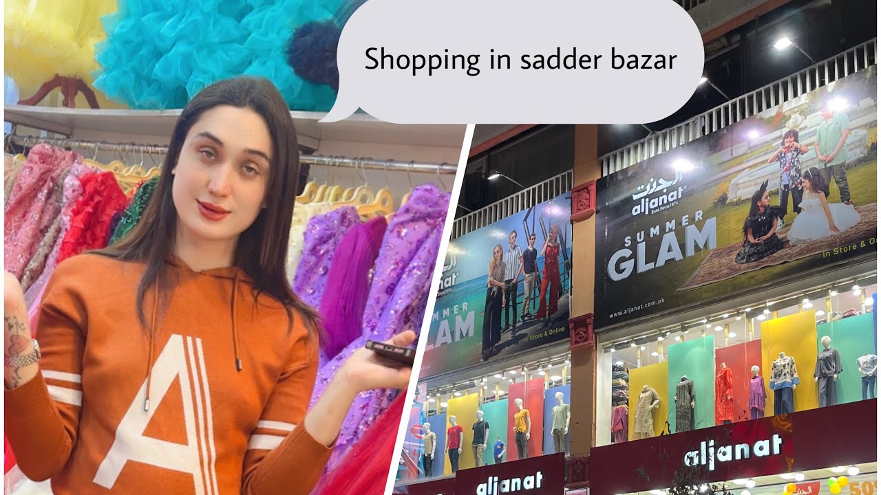Mirza Mahi vlog | saddar shopping | with (friends) - YouTube