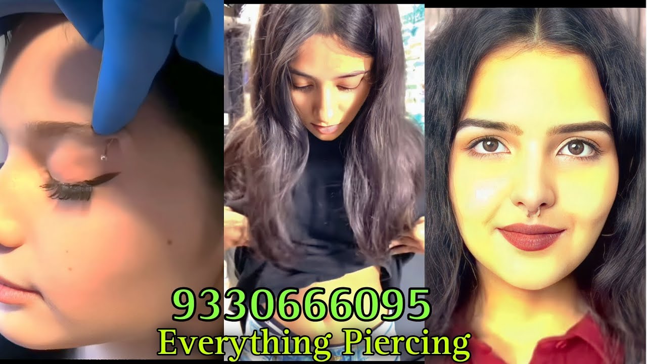 100k🔥😍🥵😜Piercing, Belly Button Piercing, Nose Piercing, Eyes Piercing ...