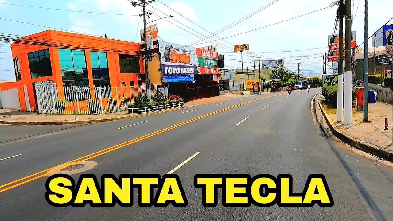 ESTOS SON LOS PRINCIPALES LUGARES DE SANTA TECLA. #elsalvador - YouTube